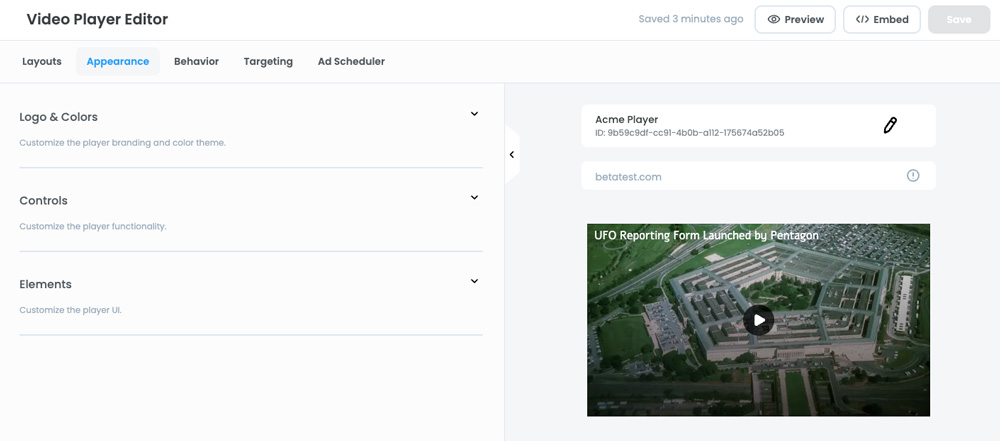 Player appearance – EX.CO