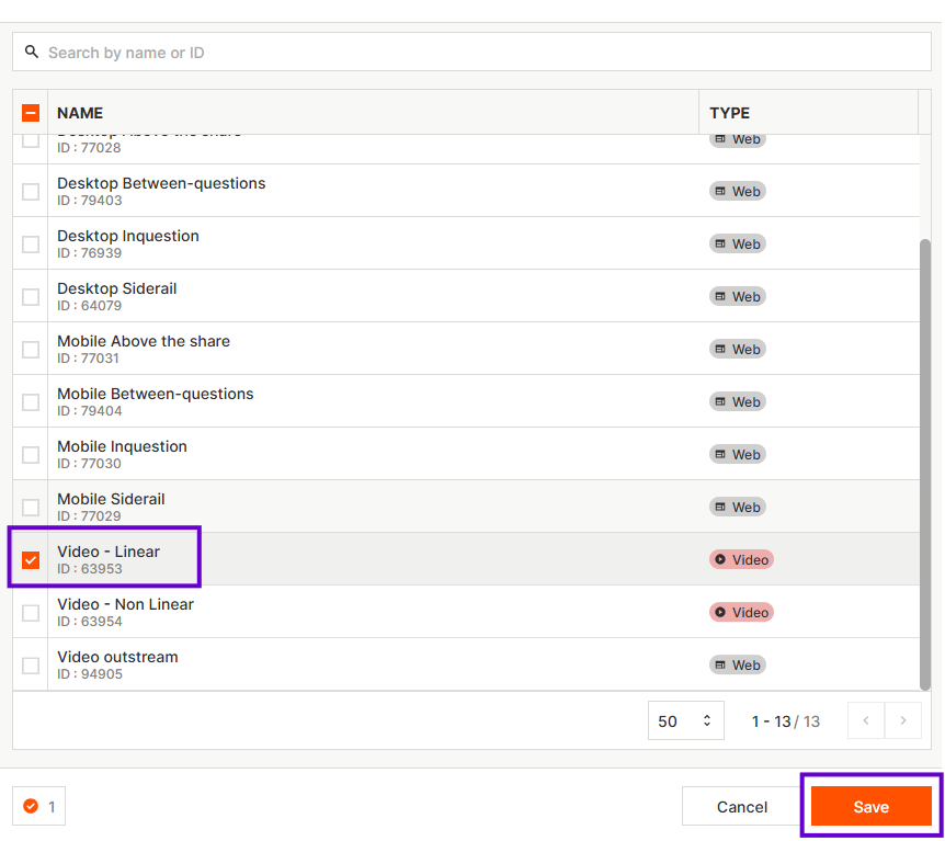 Equativ (Smart Ad server) - Tags Creation – EX.CO